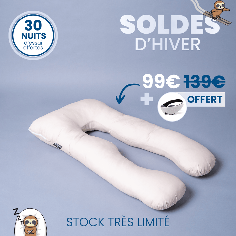 Coussin de Corps Ergonomique en U | Taille XXL | Chillow Original
